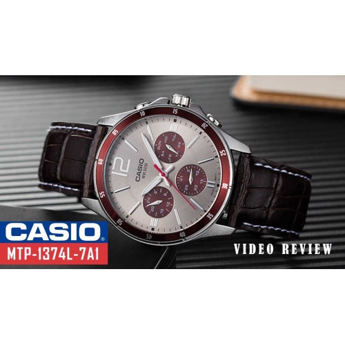 Casio - MTP-1374L-7A1VDF - Stainless Steel Wrist Watch for Men price in ...
